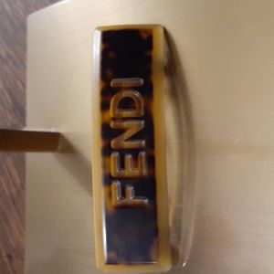 Fendi | Accessories | Fendi Barrette Rare Euc Authentic Vintage | Poshmark